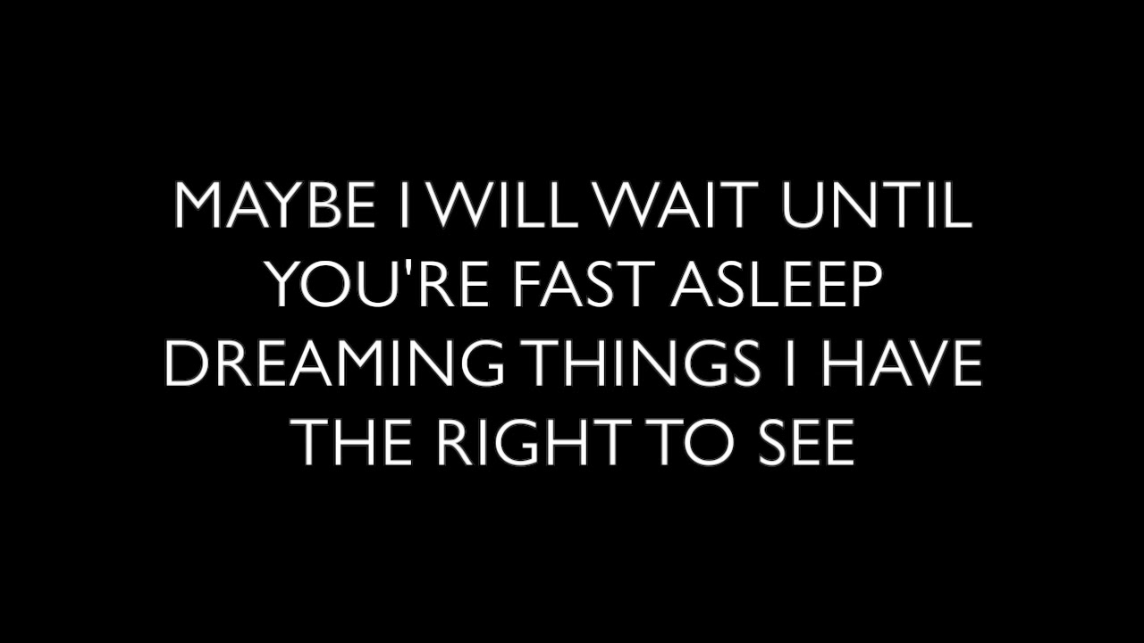 The 1975 -Inside your mind Lyrics - YouTube