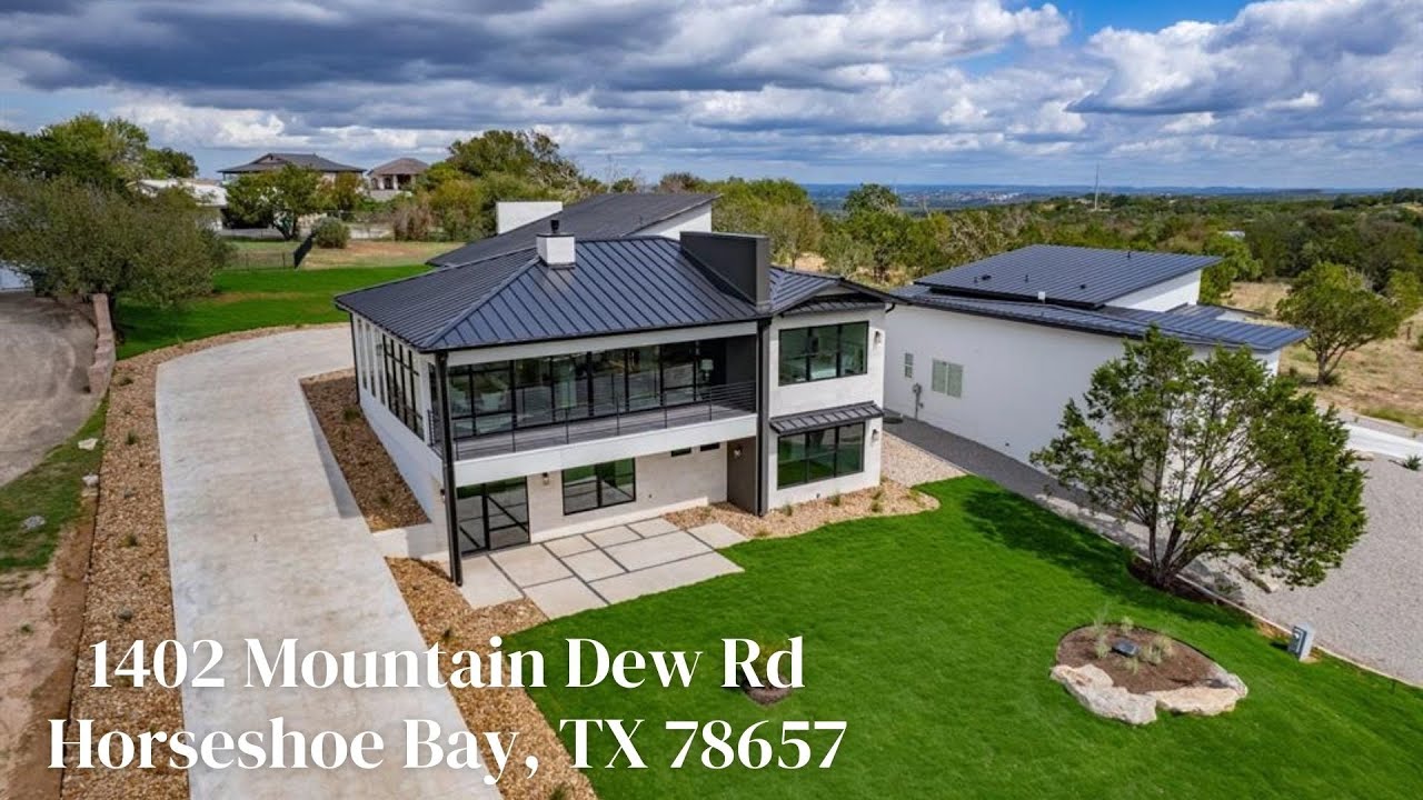 1402 Mountain Dew Rd | Horseshoe Bay, TX 78657 - YouTube
