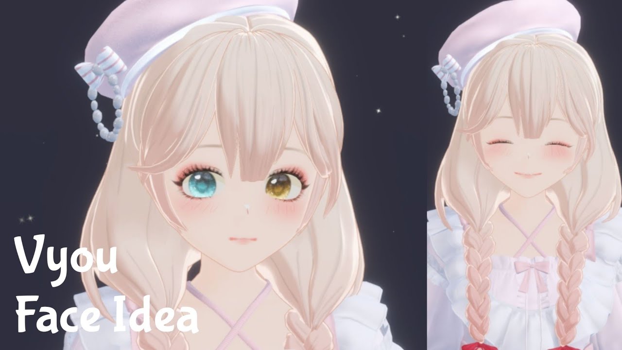 Vyou Face Idea • Cute, Heterochromia || Virtual Social Game, Metaverse ...