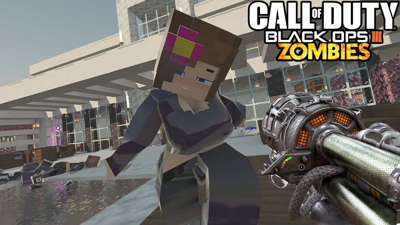 LA CASA GAMER DE MINECRAFT CUSTOM ZOMBIES RETO DE 500,000 PUNTOS | COD ...