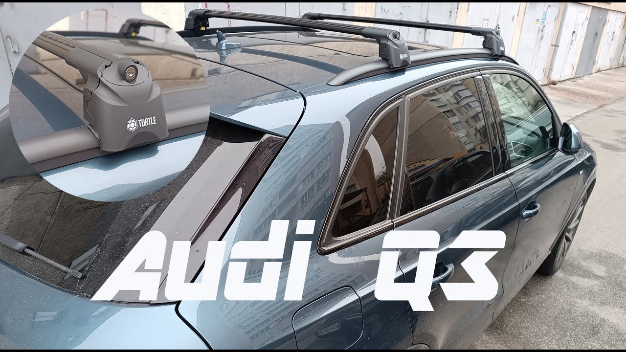 How to insatall roof rack Audi Q3 - YouTube