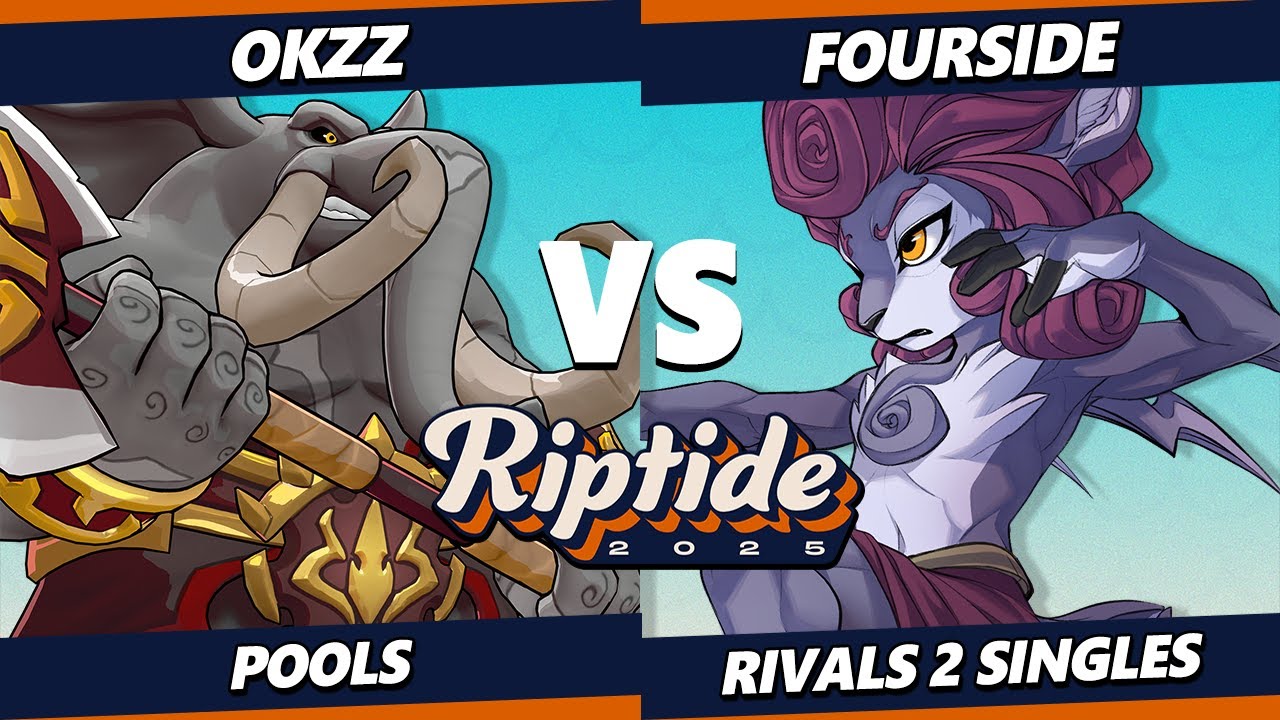 Riptide 2025 - Okzz (Loxodont) Vs. fourside (Absa) Rivals of Aether II - RoA2 - YouTube