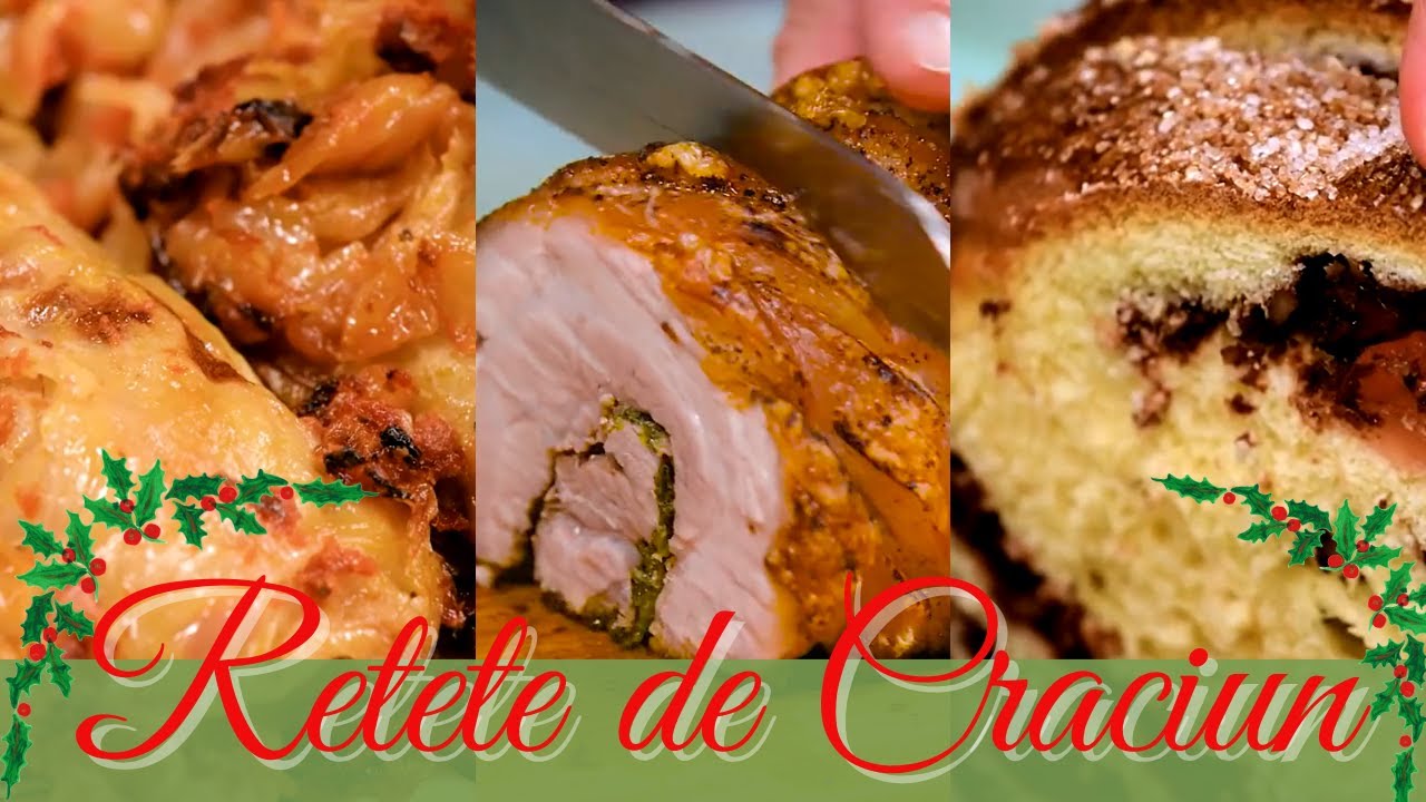 3 Rețete care nu pot lipsi de la masa de Crăciun🎅 | Sarmale | Cozonac ...