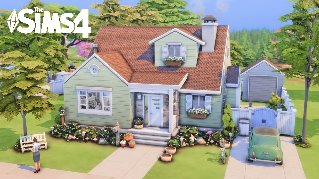 Grandparents Home 👵👴- No CC - Sims 4 Speed Build - YouTube