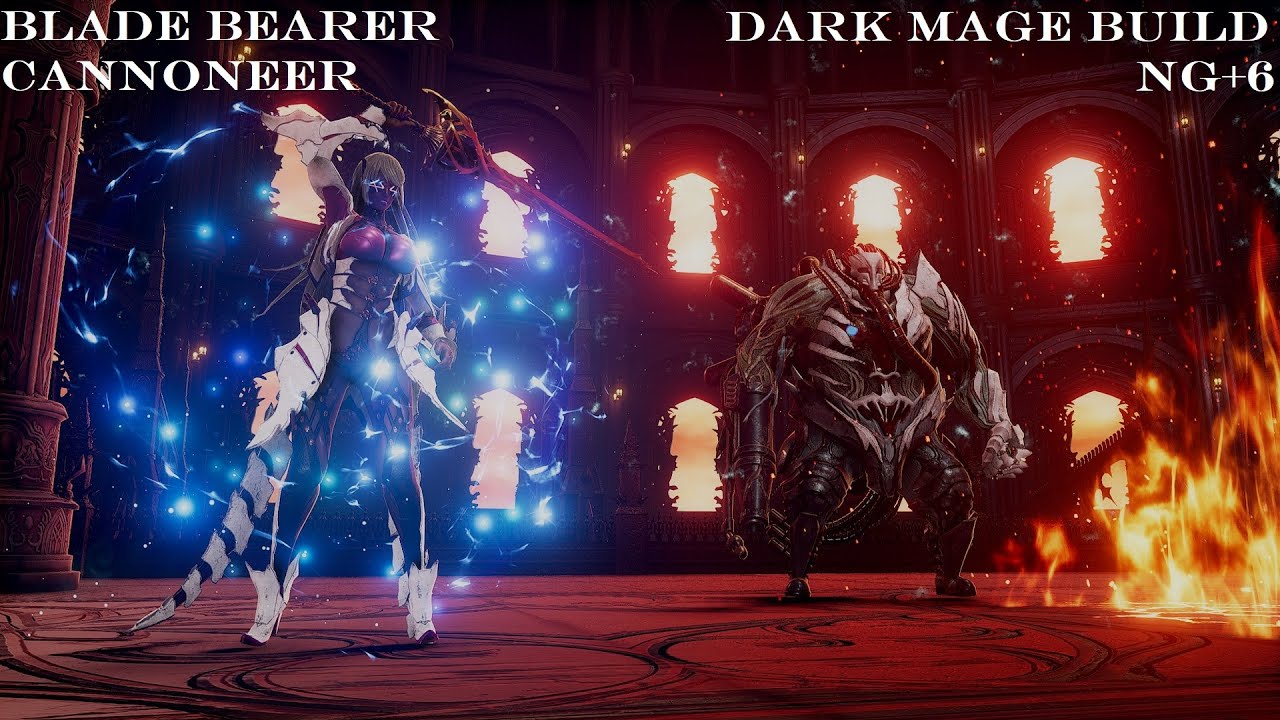 Code Vein - Blade Bearer & Cannoneer - NG+6 Dark Mage Build - YouTube