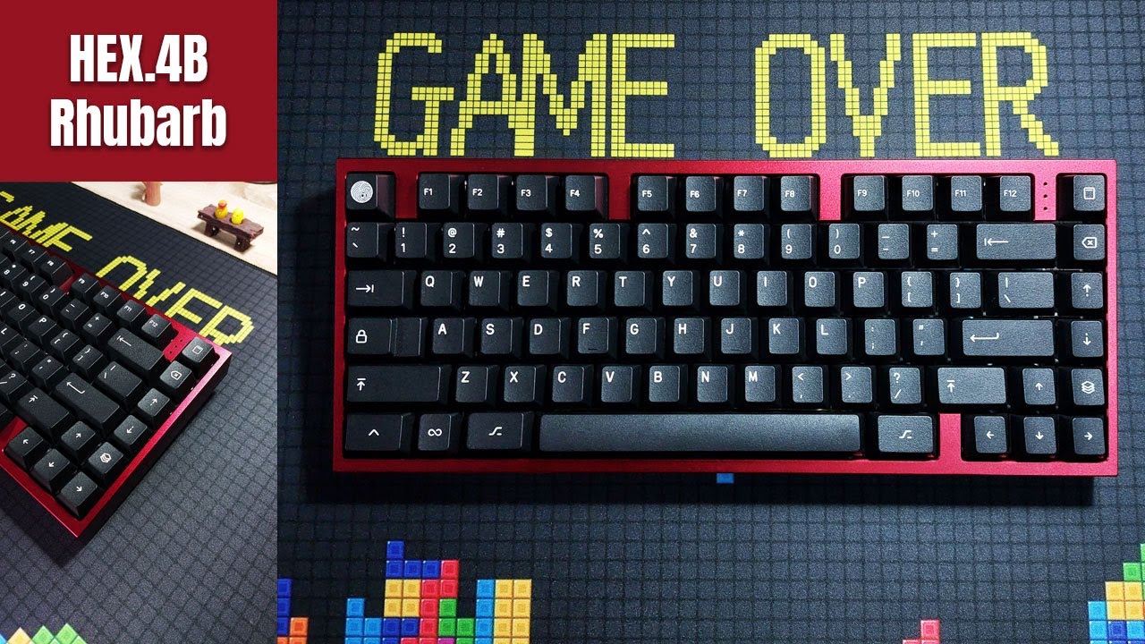 HEX 4B Keyboard with Marshmallow | Typing Sound - YouTube