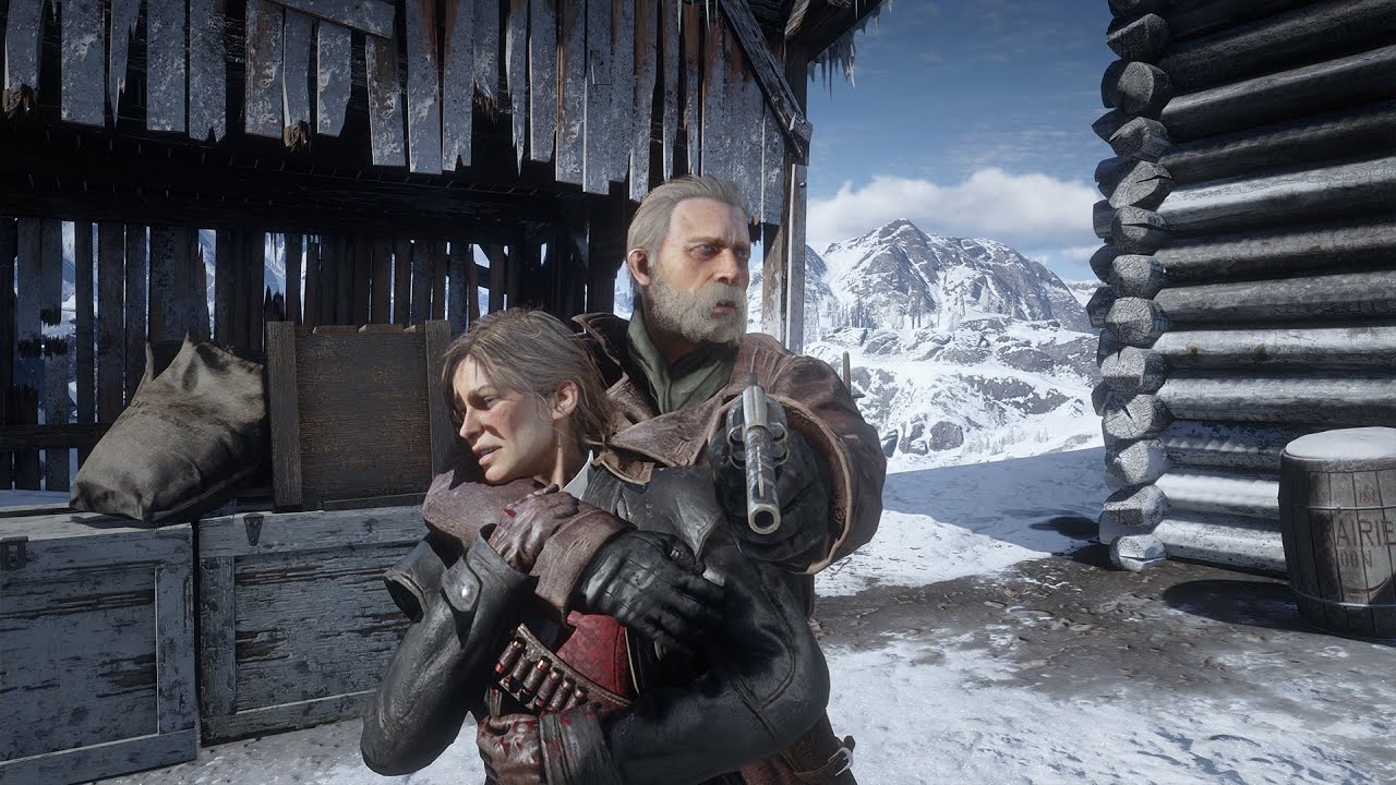 RDR2 Micah Reaction and Facial Expressions Up Close in The Final ...