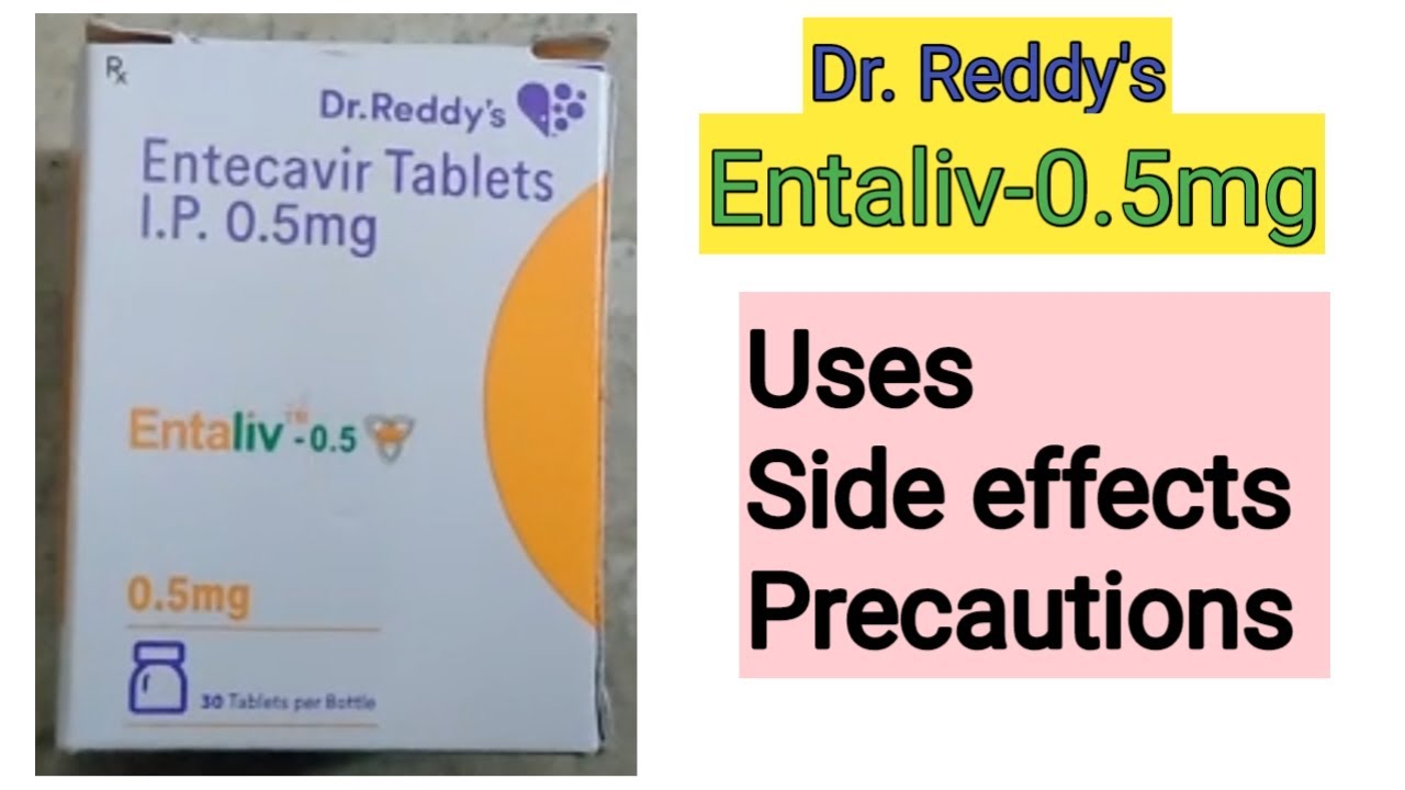 Entaliv-0.5mg/Entecavir tablets IP 0.5mg/hepatitis b/uses/side effects ...