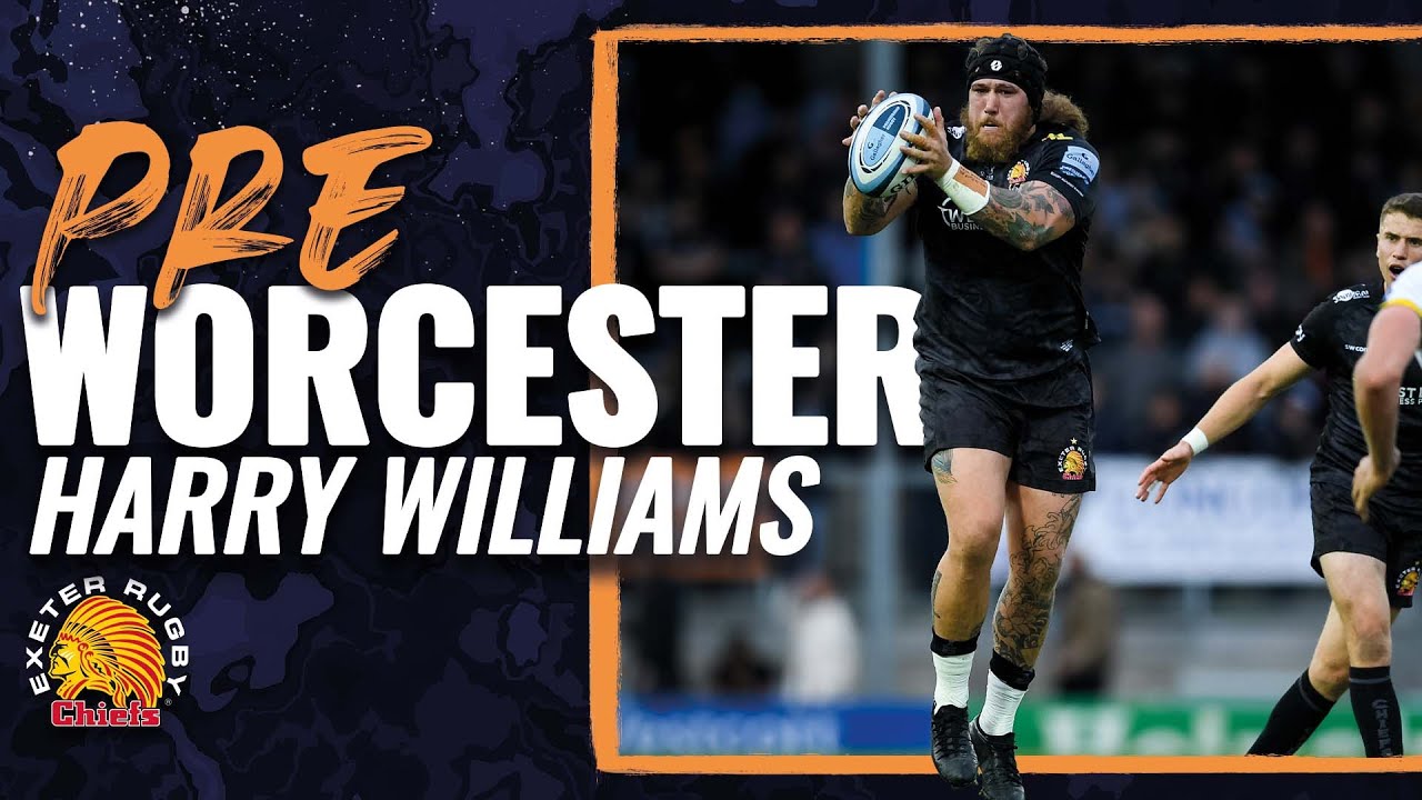 CHIEFS TV: Harry Williams- Pre Worcester (A) - YouTube