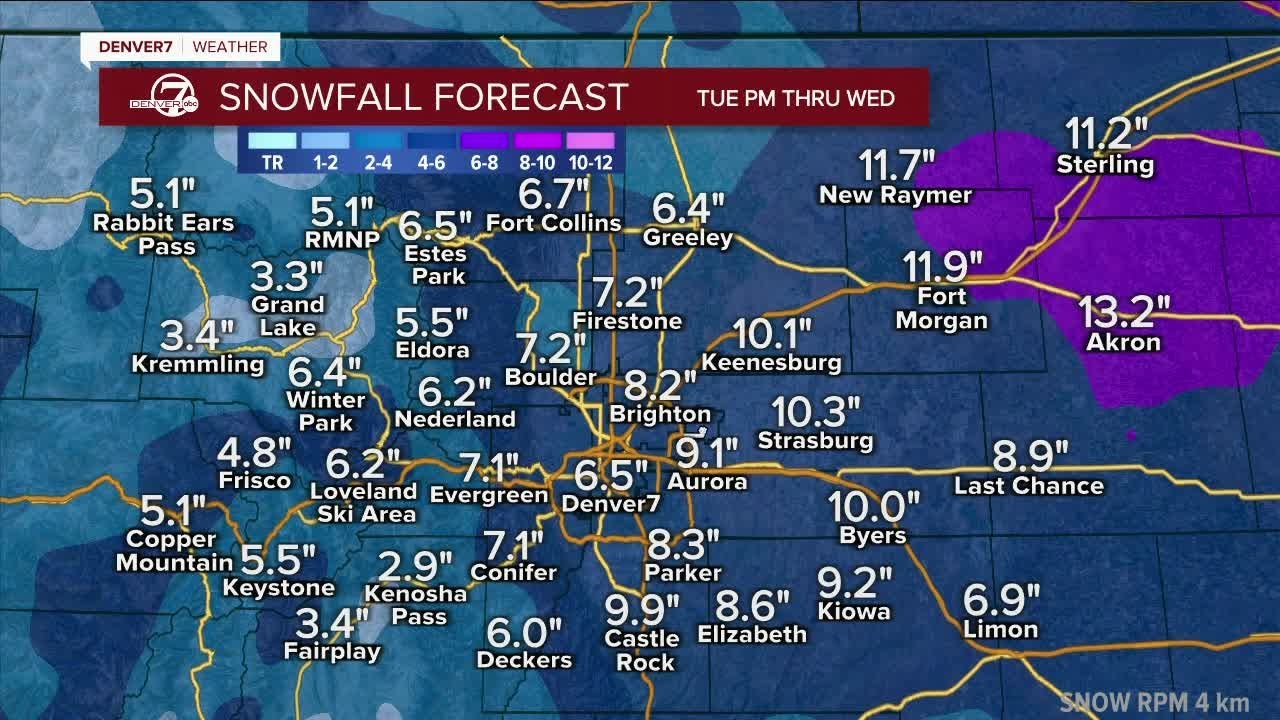 A strong winter storm will bring heavy snow across the mountains and ...