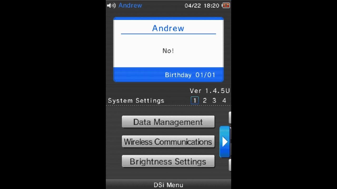 DSi Settings Music (HD) - YouTube
