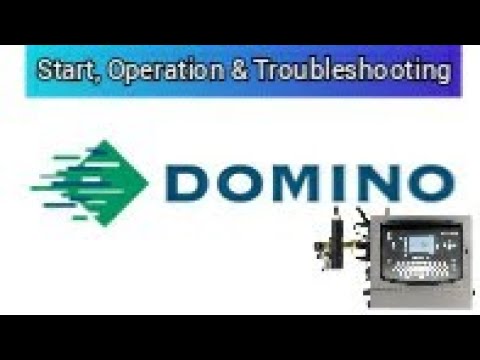 How to Start, Operate & Troubleshooting Domino Printer - YouTube