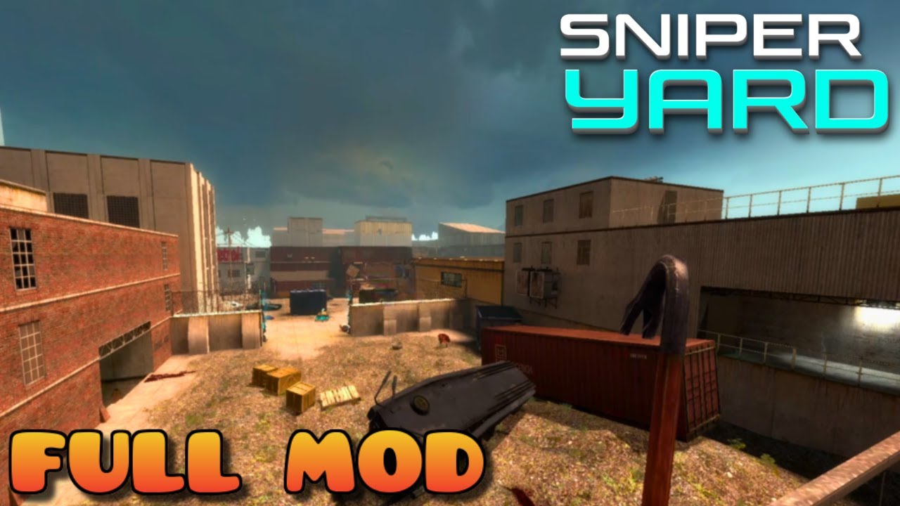 HALF LIFE 2 SNIPER YARD | Full Mod Walkthrough | No Commentary - YouTube