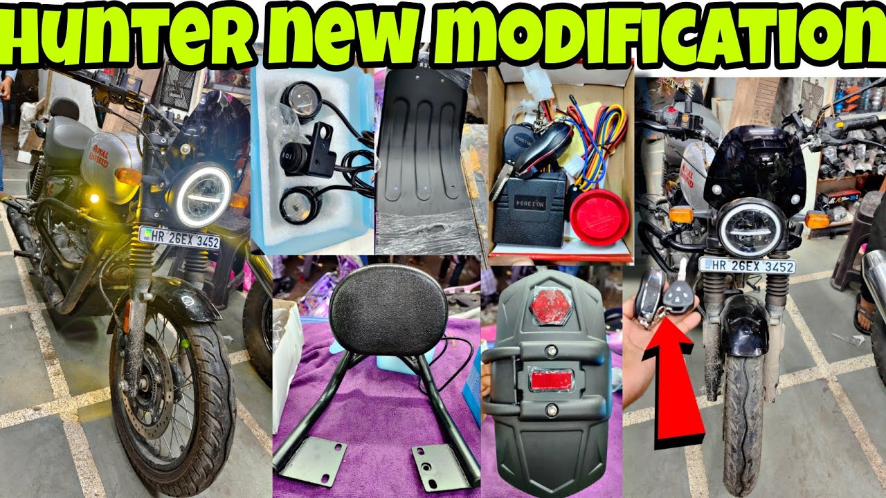 hunter 350 centre locking 🔓 system | hunter modified | hunter 350 ...