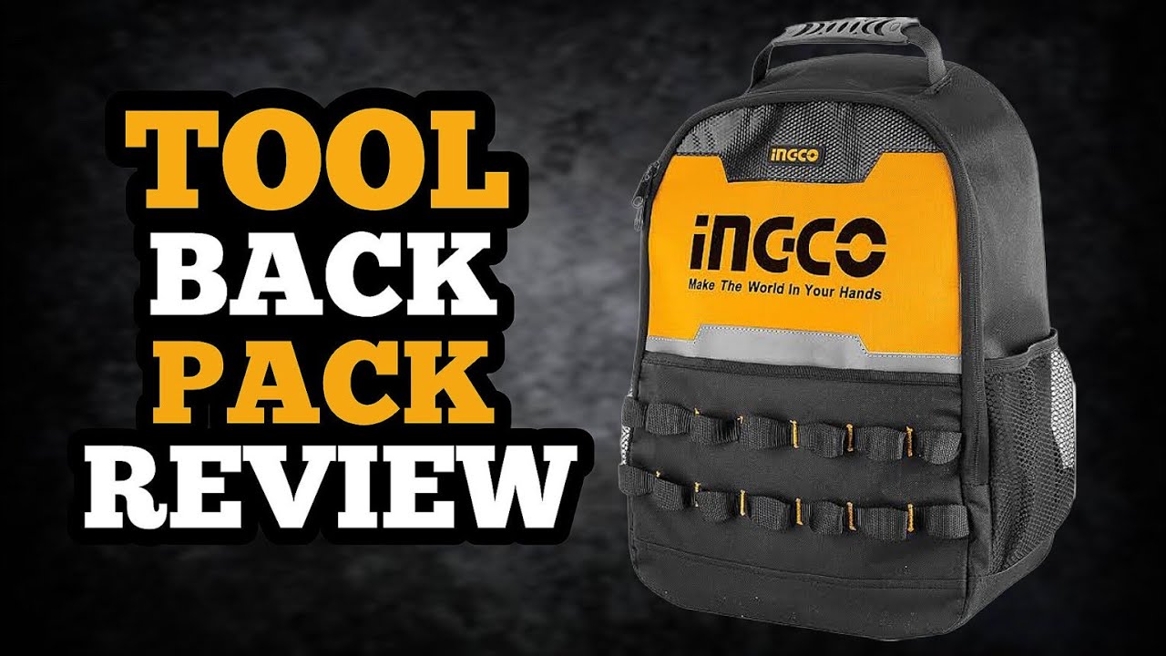 Ingco Tool BackPack Review | All RounDer MoBa - YouTube