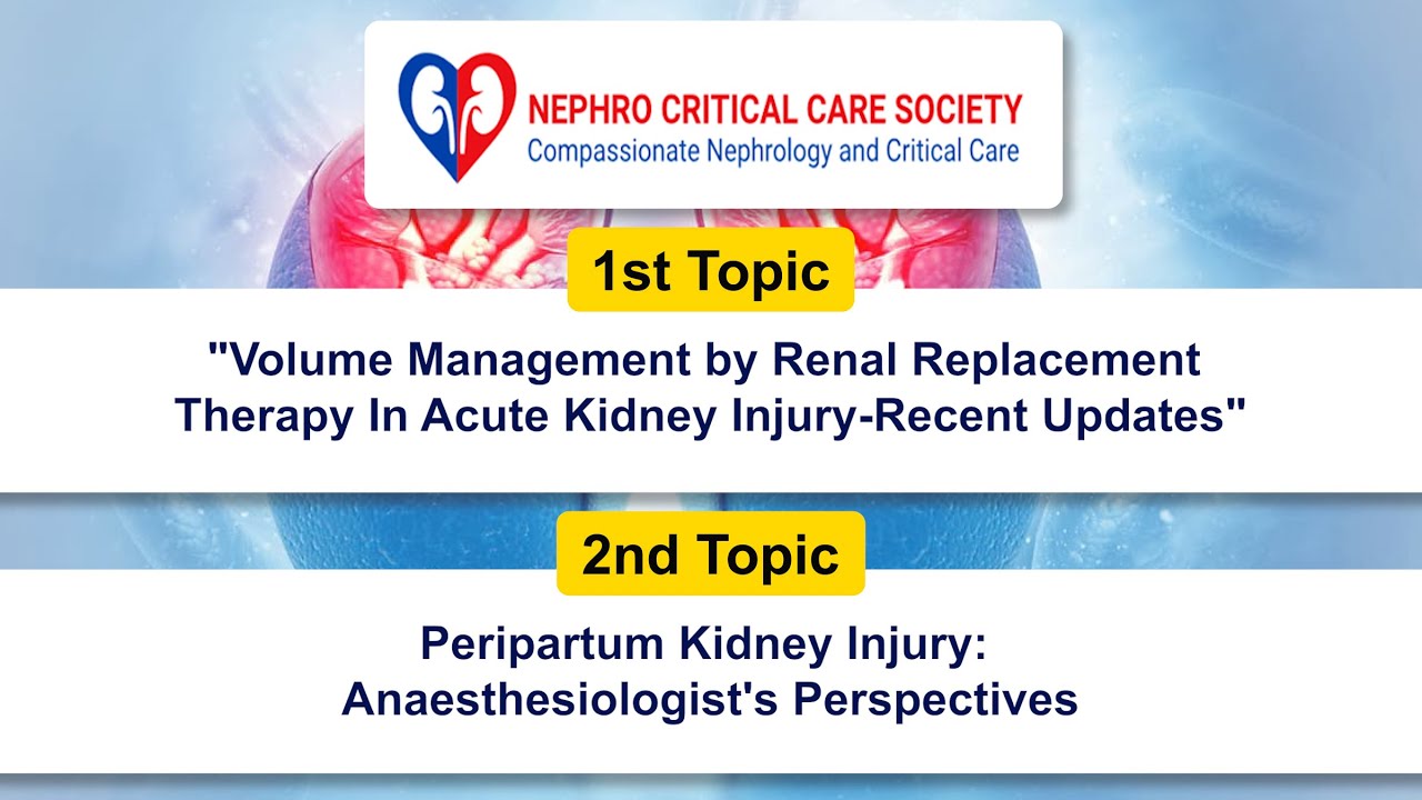 Take your Nephro Critical Care expertise to the next level with our ...