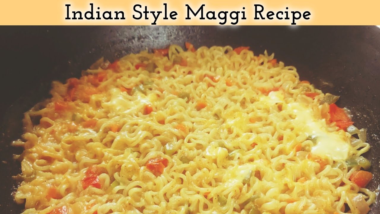 Vegetable Maggi | Cheesy #maggi - YouTube