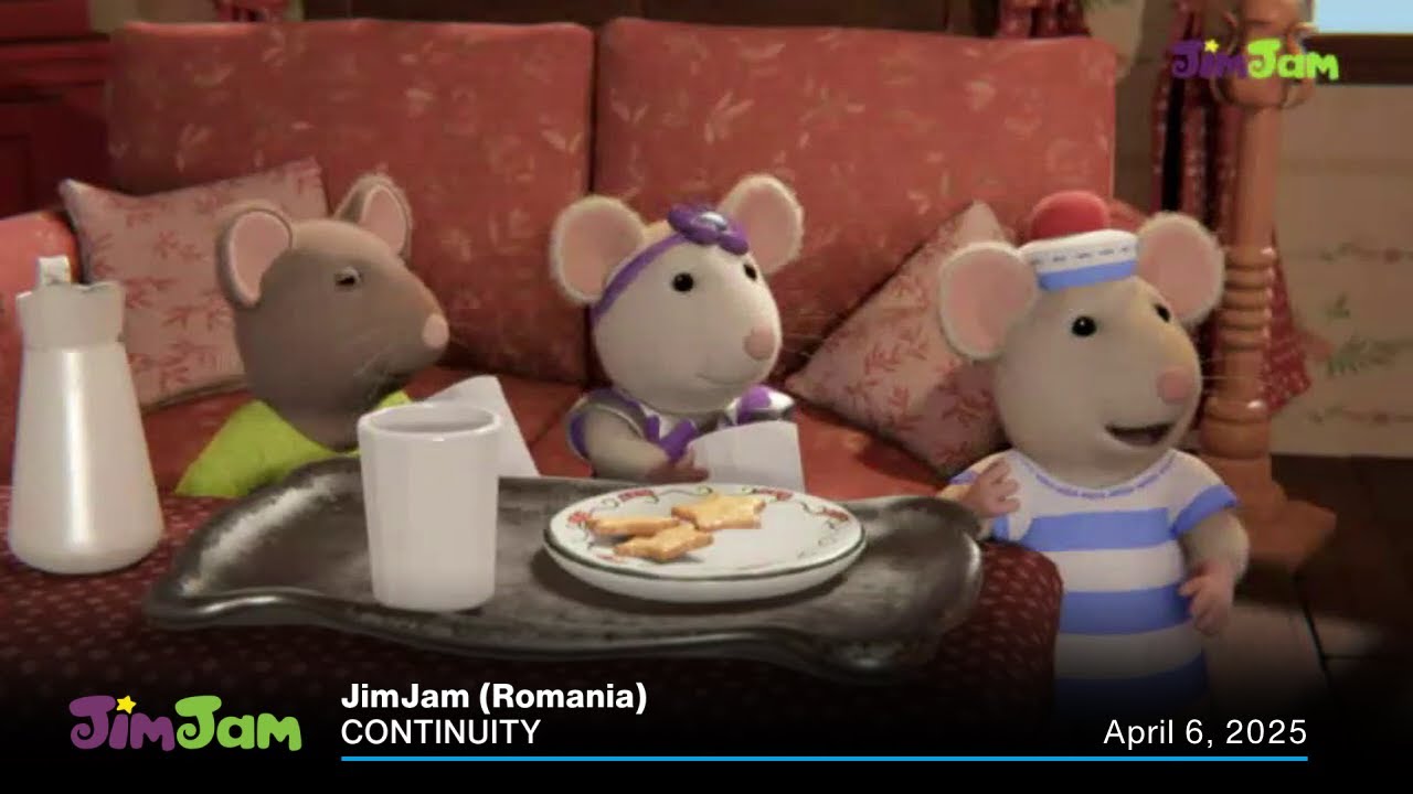 JimJam (Romania) continuity | April 6, 2025 • JimJam promo | 6 aprilie 2025 - YouTube