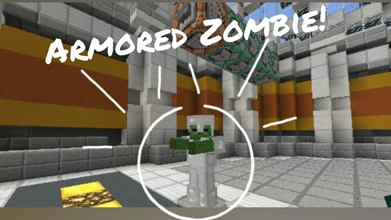 How to summon a Zombie with armor! | Redstone #5 - YouTube