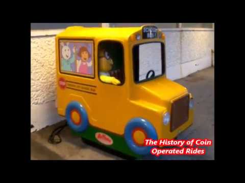 2000s Coin Operated School Bus Kiddie Ride - Arthur - YouTube