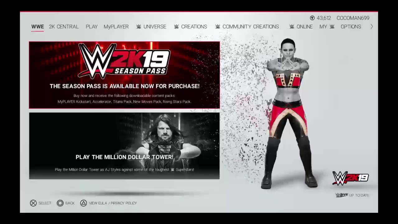 Wwe 2k19 Universe Mode Episode 29 Nxt Youtube