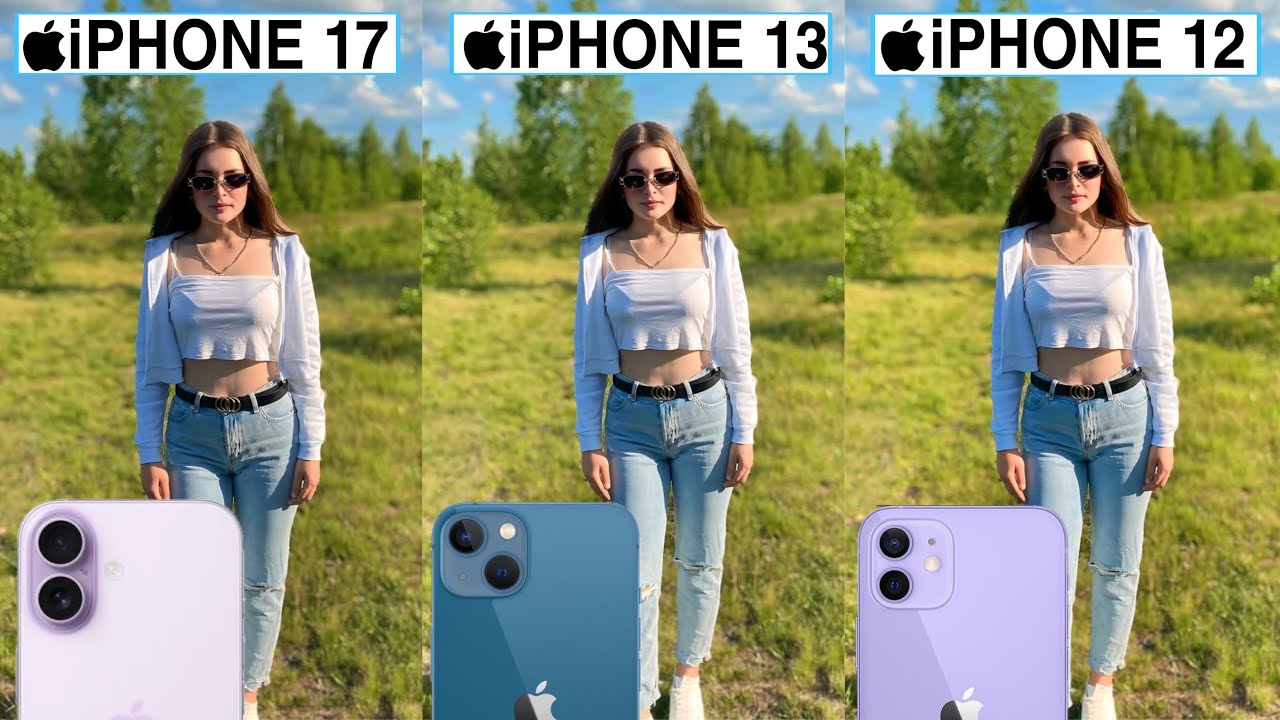 iPhone 17 Vs iPhone 13 Vs iPhone 12 Camera Test Comparison - YouTube