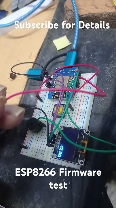 Esp8266 Display Firmware Test Esp8266project Arduinoproject Dispaly Firmwareupdate Aelab