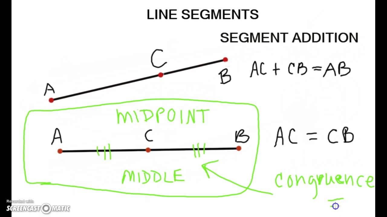 Line Segments Notes - YouTube