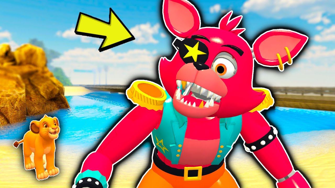 GLAMROCK FOXY IS AFTER ME! - (Gmod FNAF) - YouTube
