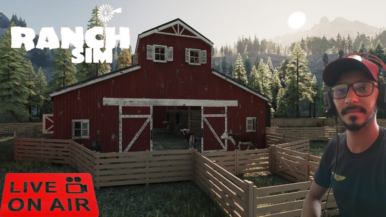 RANCH SIM [LIVE ON🔴] - YouTube