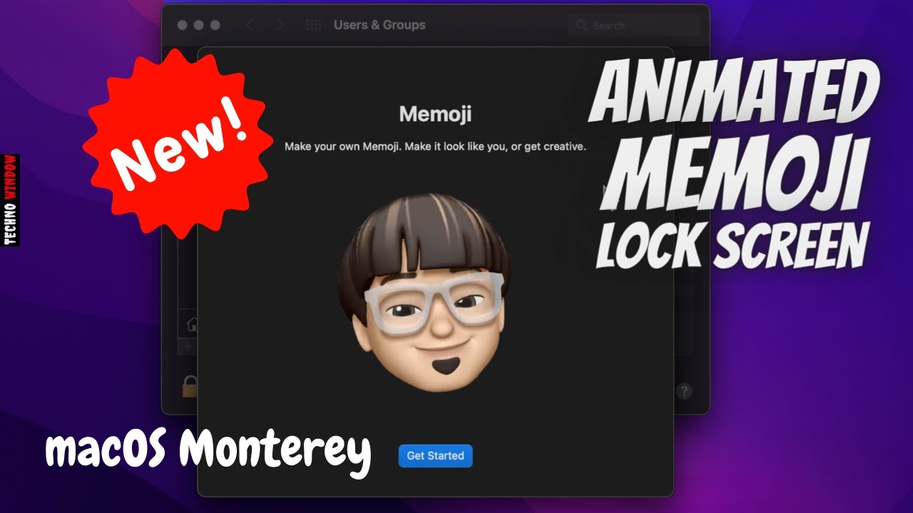How to Set Animated Memoji on the Lock Screen in macOS Monterey - YouTube