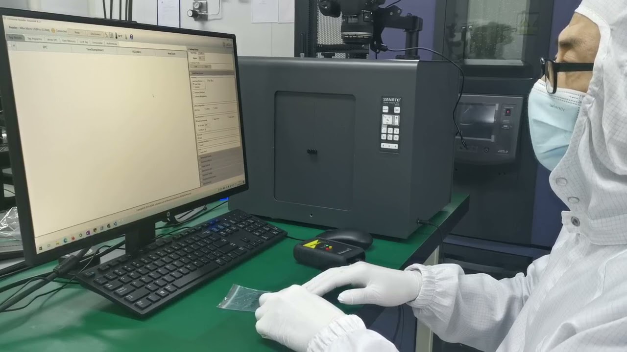 IHEP ATLAS RFID Reader - YouTube