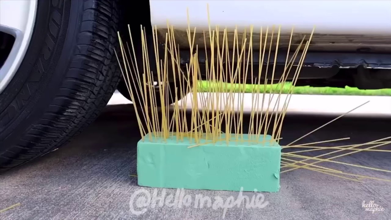 Running over things test - YouTube