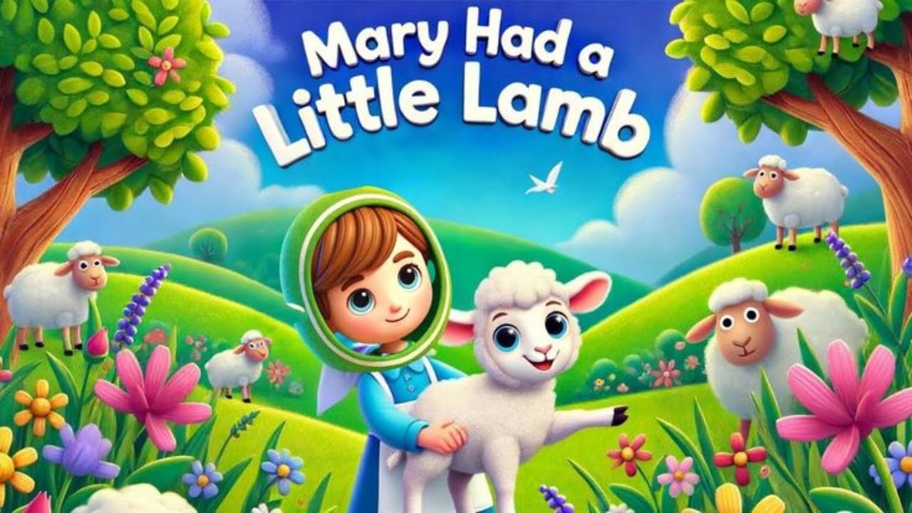 Mary Had a Little Lamb - Classic Nursery Rhyme for Kids🎶 #nurseryrhymes ...