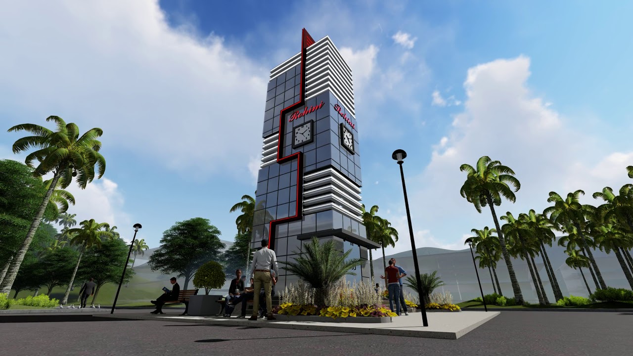 Rohini Tower | Concept Design | 3D Animation Tour | Jobin EA (B.des ...