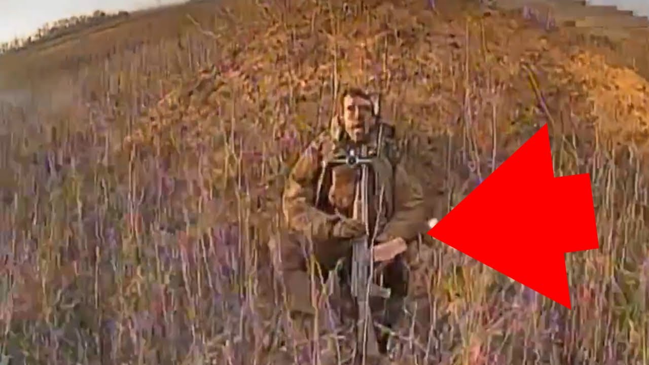 Soldier Says Bye Before Drone Strike - YouTube