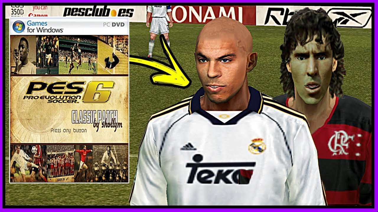 PES 6 CLASSIC GLOBAL PATCH PC FRACO - YouTube
