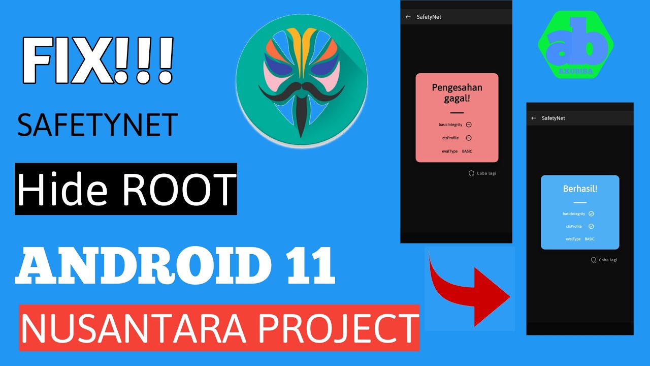 No modul || fix safetynet || fix magisk v.23 || hide root || custom rom ...