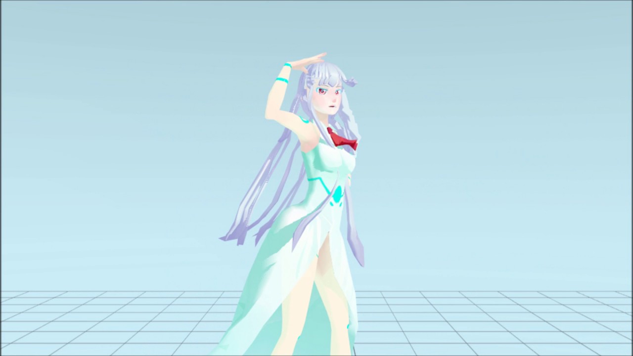 [MMD+VOCALOID] New Vocaloid Lumi Model preview!!! [ur style] - YouTube