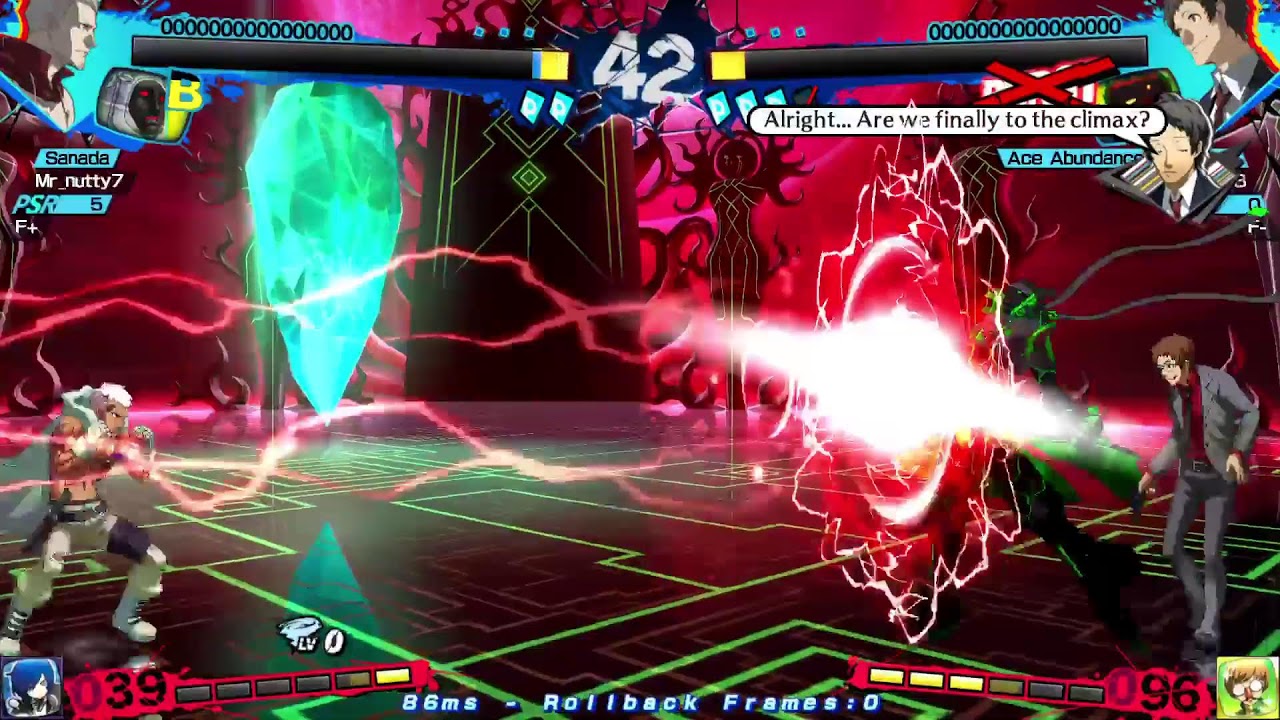 Persona 4 Arena Ultimax Training for Da Man Daily Tournament! - YouTube