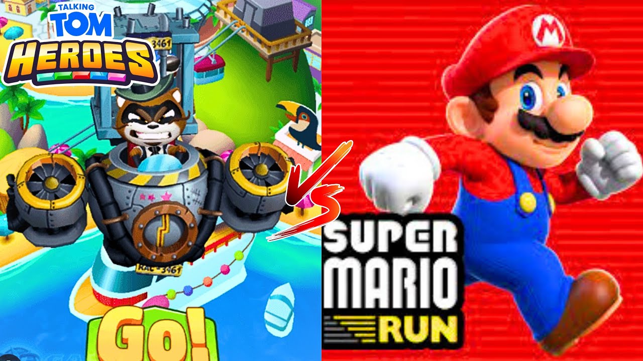 🔴🔴LIVE | Talking Tom Hero Dash vs Super Mario Run - Ultimate Boss Fight ...