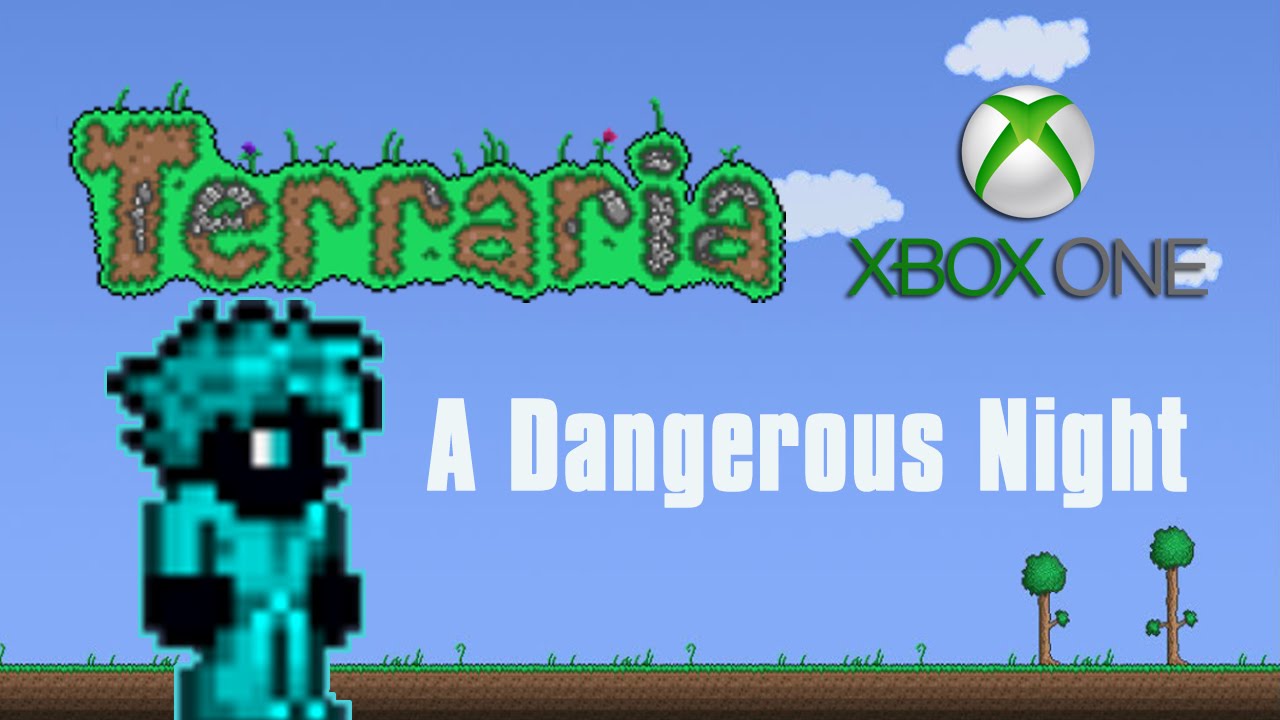 Terraria Xbox One - A Dangerous First Night [1] - YouTube