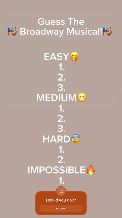 🎭Guess The Broadway Musical!🎭 #guessthesong #broadway #jeremyjordan # ...