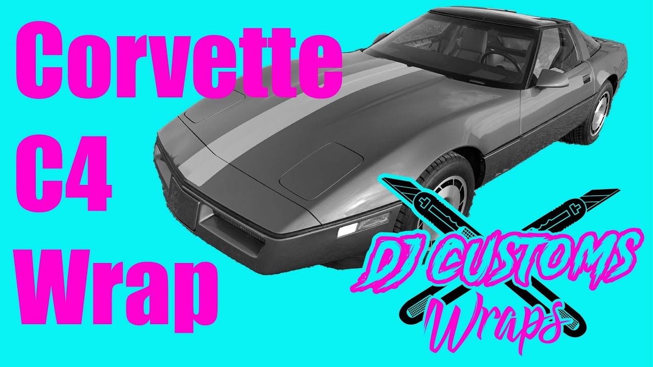The $2000 C4 Corvette - Wrapped Metallic Blue - YouTube