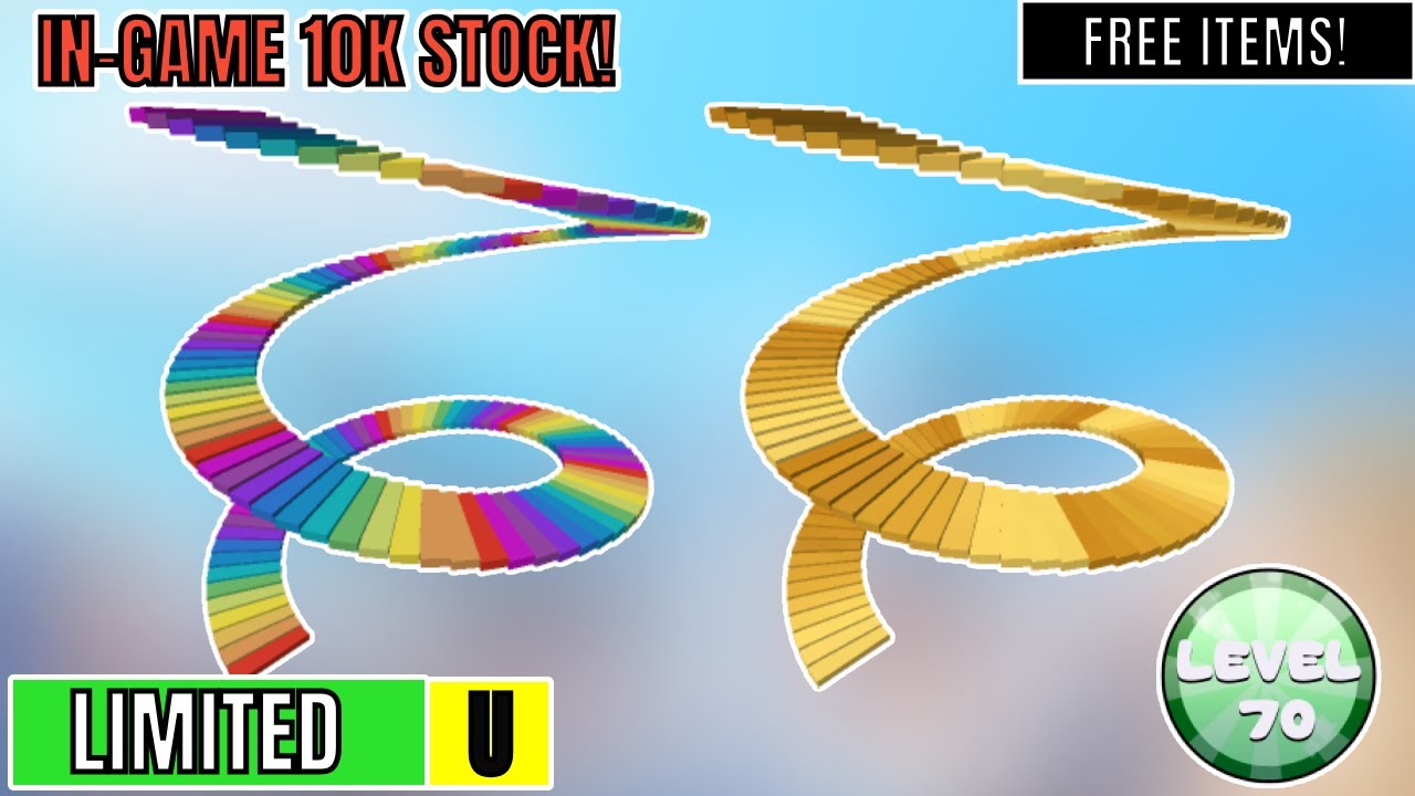 HOW TO GET SUPER EASY OBBY RAINBOW/GOLDEN STAIRS IN SUPER EASY OBBY ...