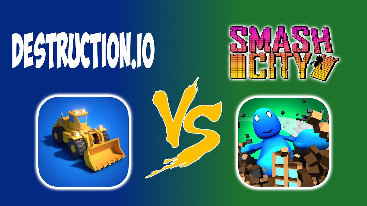 Destruction.io vs. Smash City | Which Is The Better Game? - YouTube