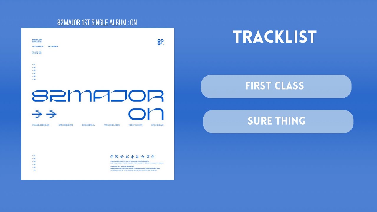 [Full Album] 82MAJOR (에이티투메이저) - ON Playlist - YouTube