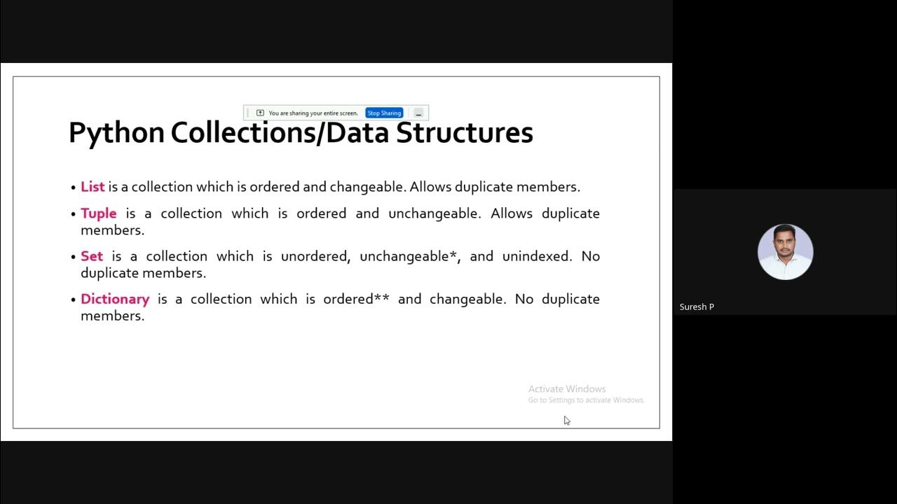 Five-day FDP on Problem Solving and Advancement in Python Programming Day 3 Morning - YouTube