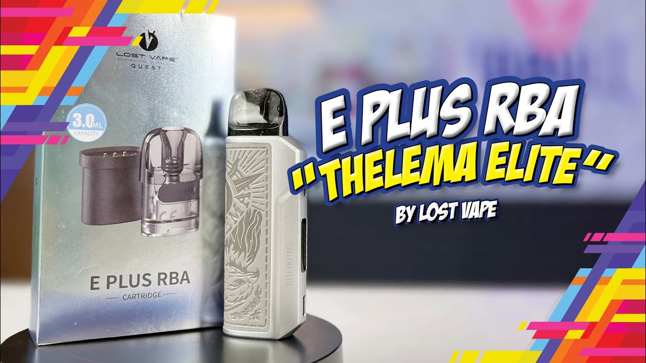E Plus RBA Thelema Elite by Lostvape - YouTube