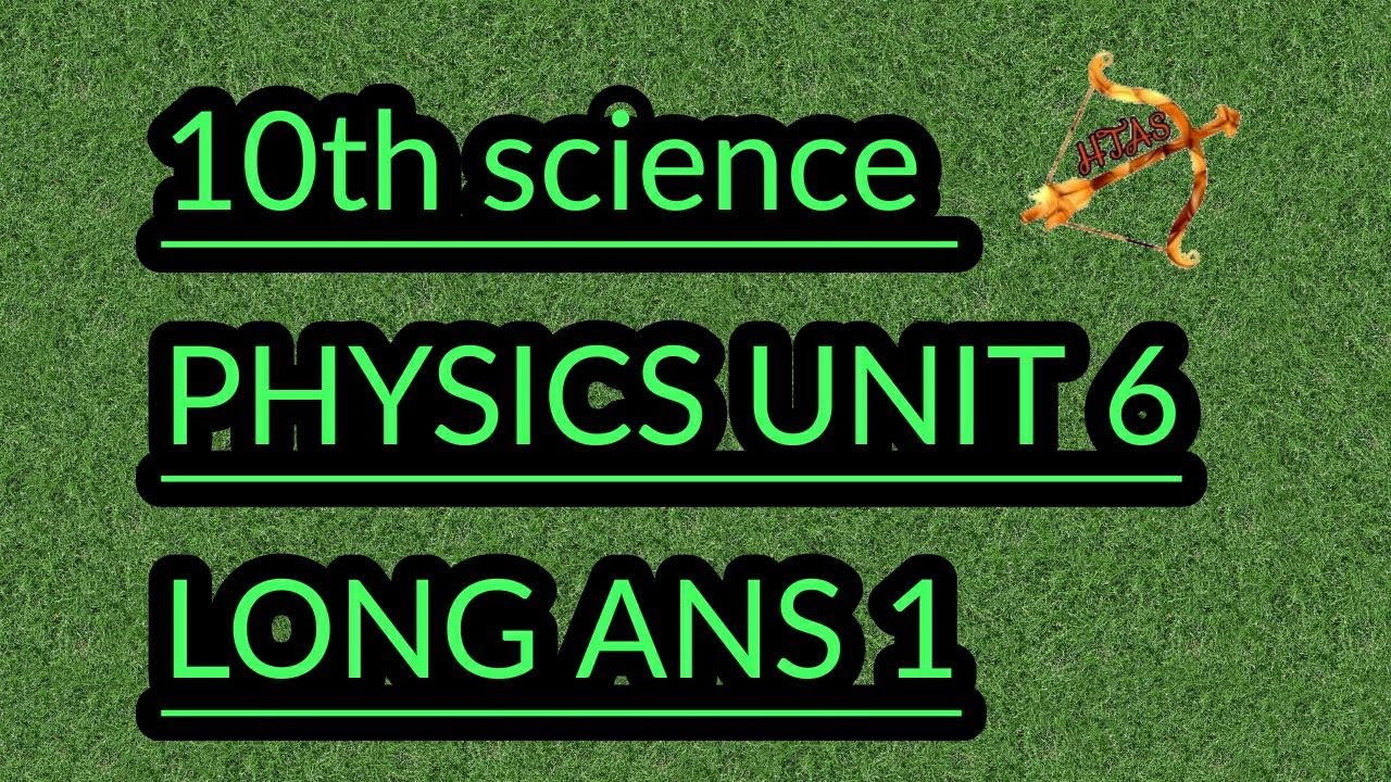 10th SCIENCE PHYSICS Unit 6 LONG ANS Qn 1 Book Back NUCLEAR PHYSICS ...